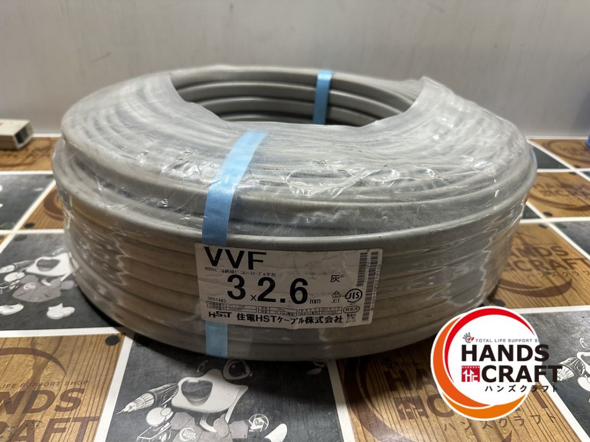 Yahoo!オークション - 伝票直貼り 住電 3×2.6 VVF VA線 傷みあり 現...