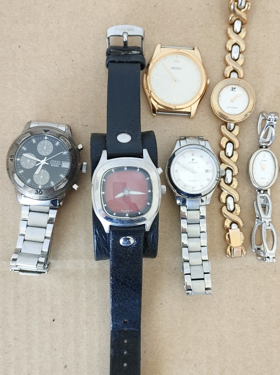 Yahoo!オークション - L018 遺品整理品 動作未確認 現状品 SEIKO/FOSSI...