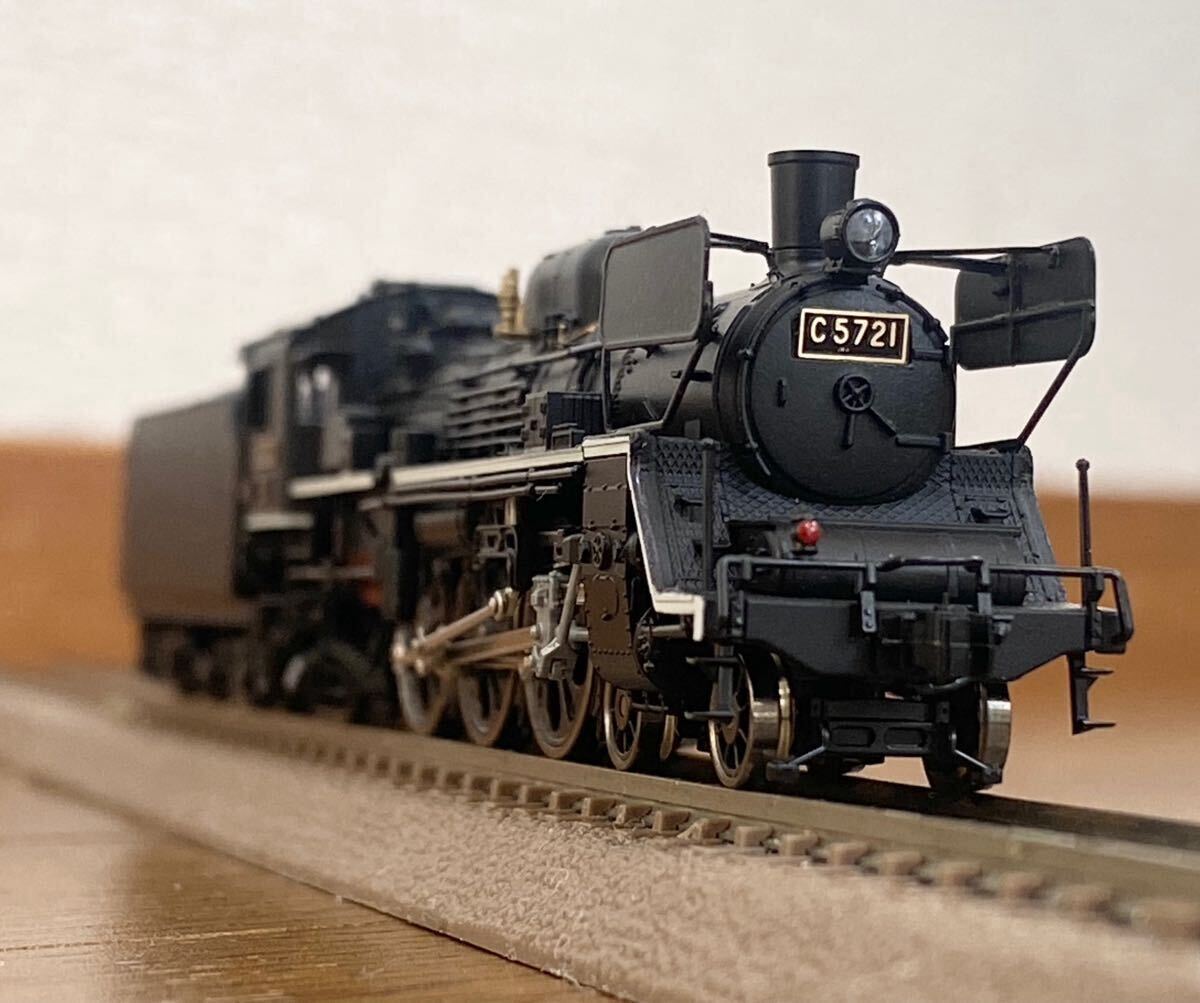 前方連結器使用可 C57 21号機 K-7門デフ装備 鹿児島機関区時代 kato 完成品(蒸気機関車)｜売買されたオークション情報、yahooの商品情報をアーカイブ公開 - オークファン ...