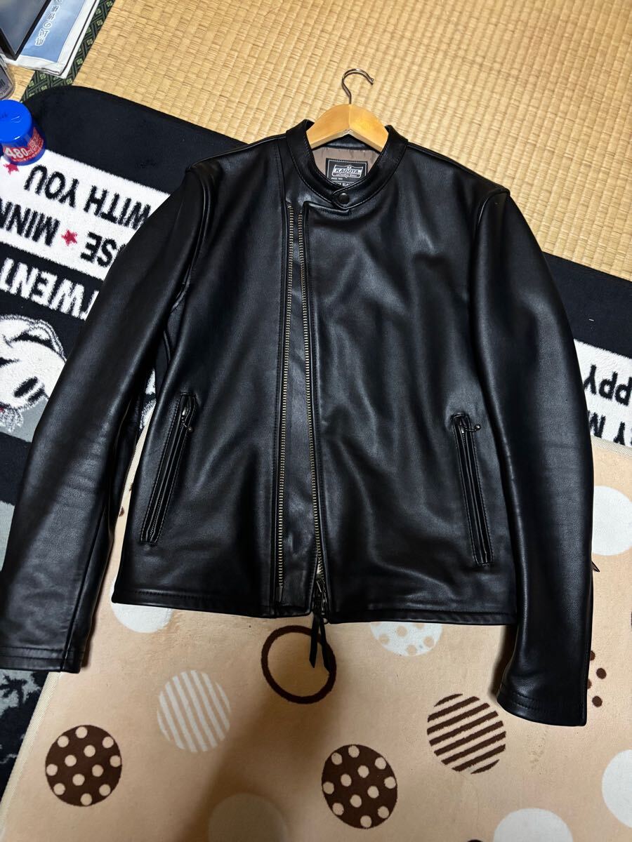 Yahoo!オークション - 美品 KADOYA カドヤ TSWR-2 KSLEATHER ライダー...