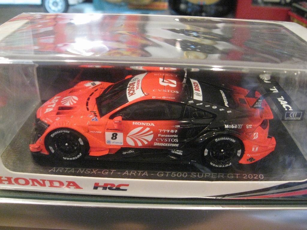 Yahoo!オークション - 即決可 Newスパーク1/43 ARTA NSX-GT -ARTA-SGT5...