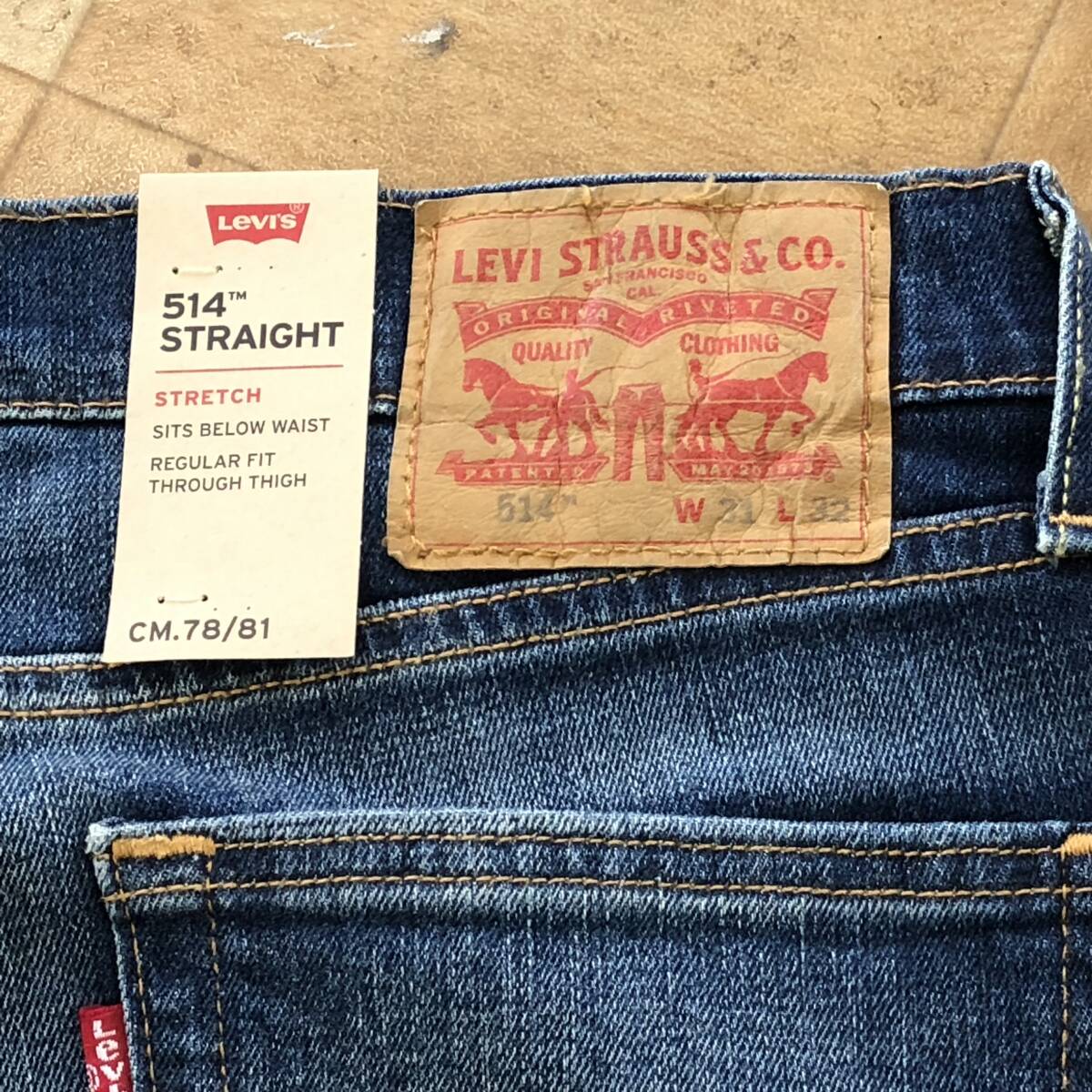 Yahoo!オークション - 未使用 Levi's リーバイス 514 W31