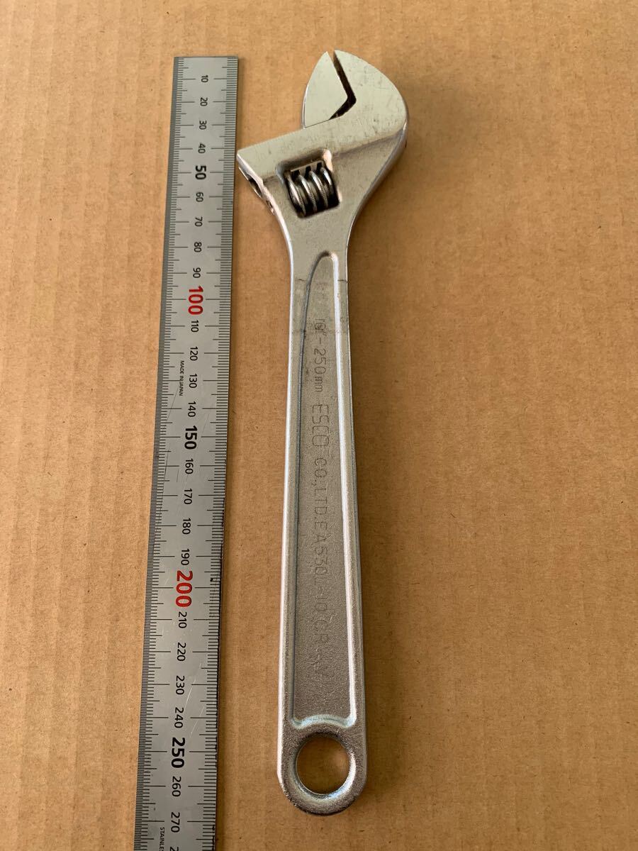 Yahoo!オークション - モンキーレンチ エスコ 250 ESCO 中古