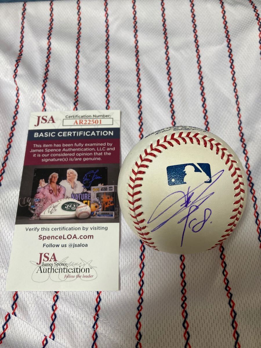 Yahoo!オークション - JSA証明付 ドジャース 山本由伸 MLB 試合球 公式...