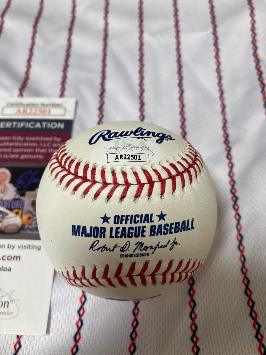 Yahoo!オークション - JSA証明付 ドジャース 山本由伸 MLB 試合球 公式...