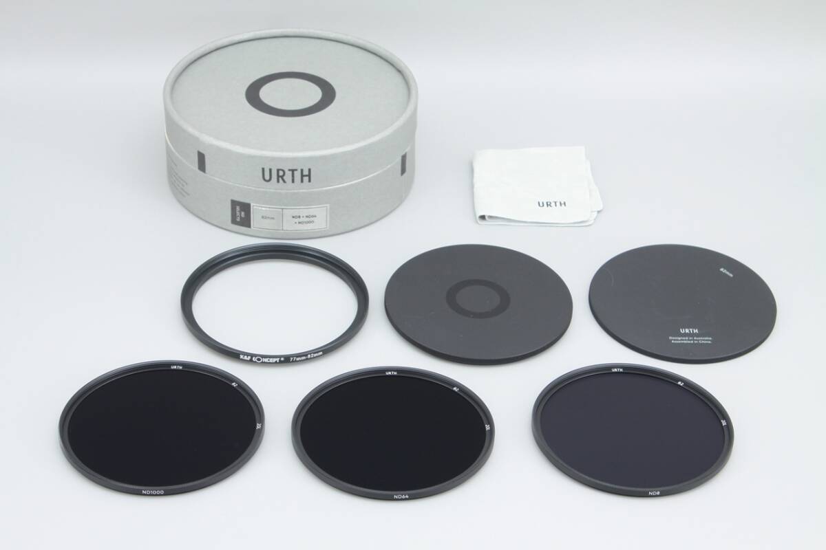 Yahoo!オークション - 〓美品〓URTH ND selects 82mm ND8 ND64 ND1000 ...