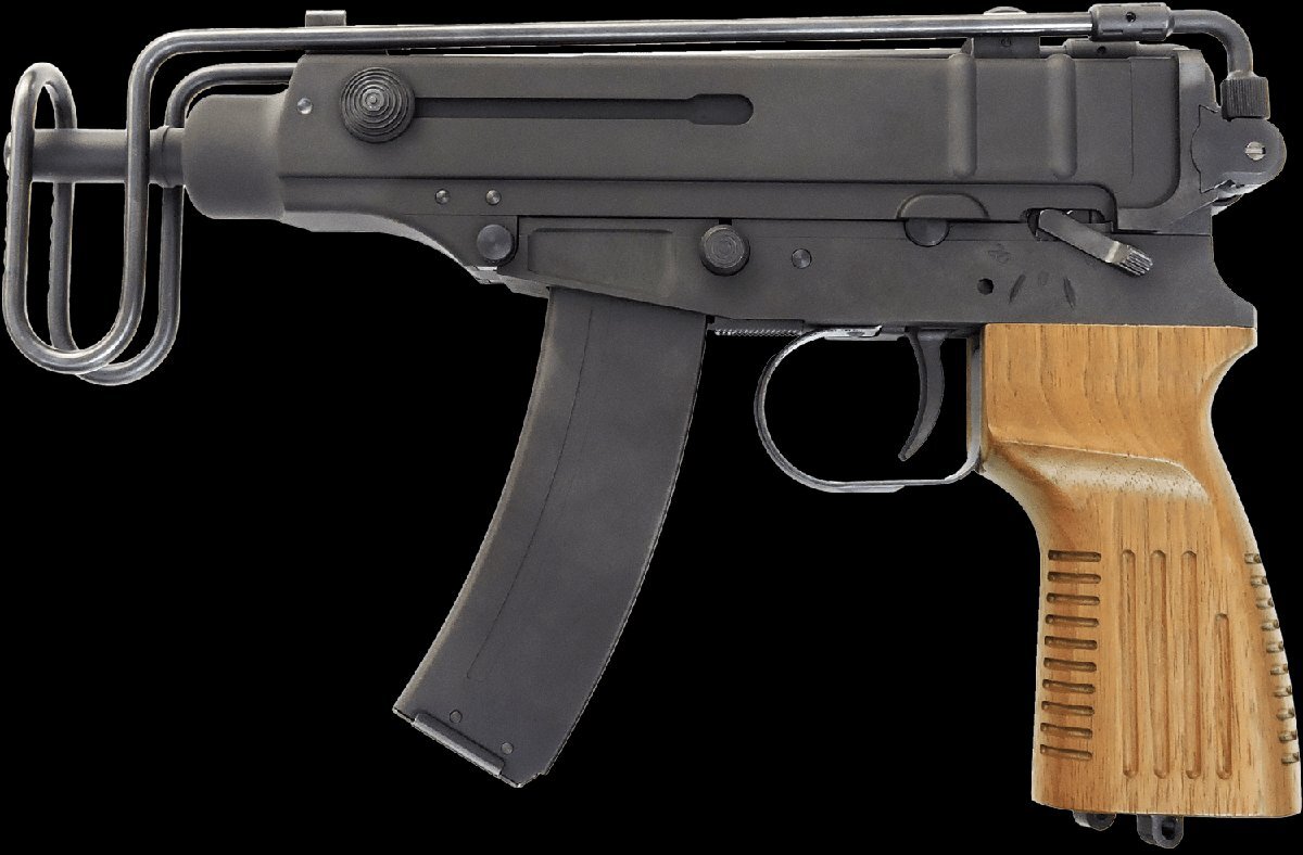 Yahoo!オークション - KSC Vz61 ウォルナットグリップカスタム HW【限...