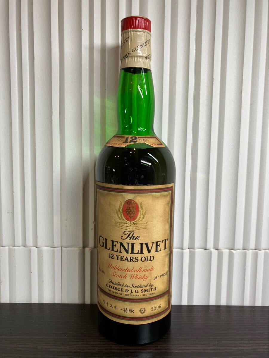 Yahoo!オークション - B/2209 The GLENLIVET グレンリベット 12年 ウイ...