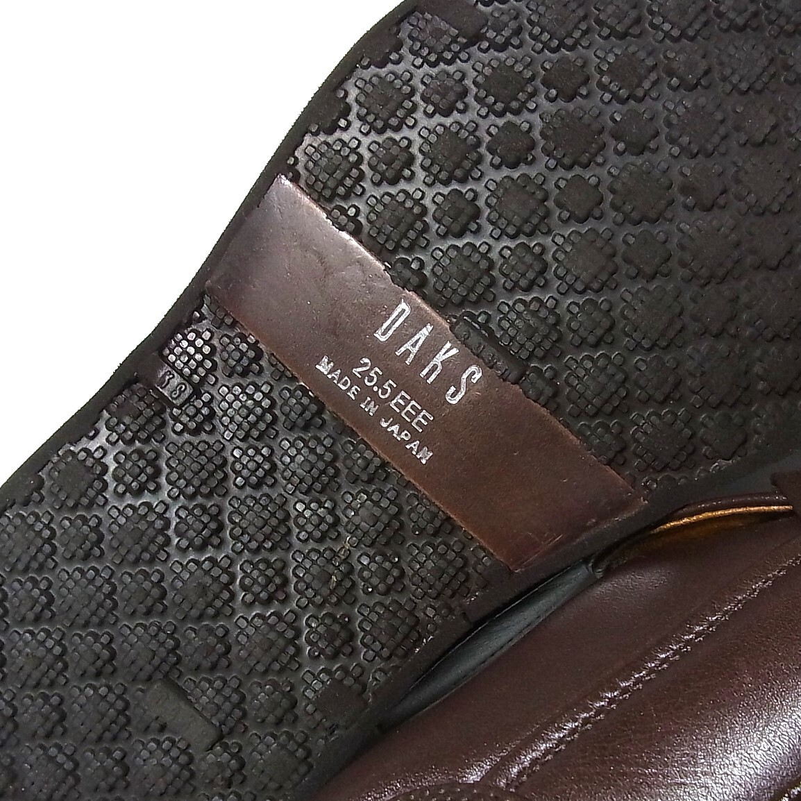 Yahoo!オークション - 美品 ダックス DAKS マドラス製 日本製 濃茶 レ...