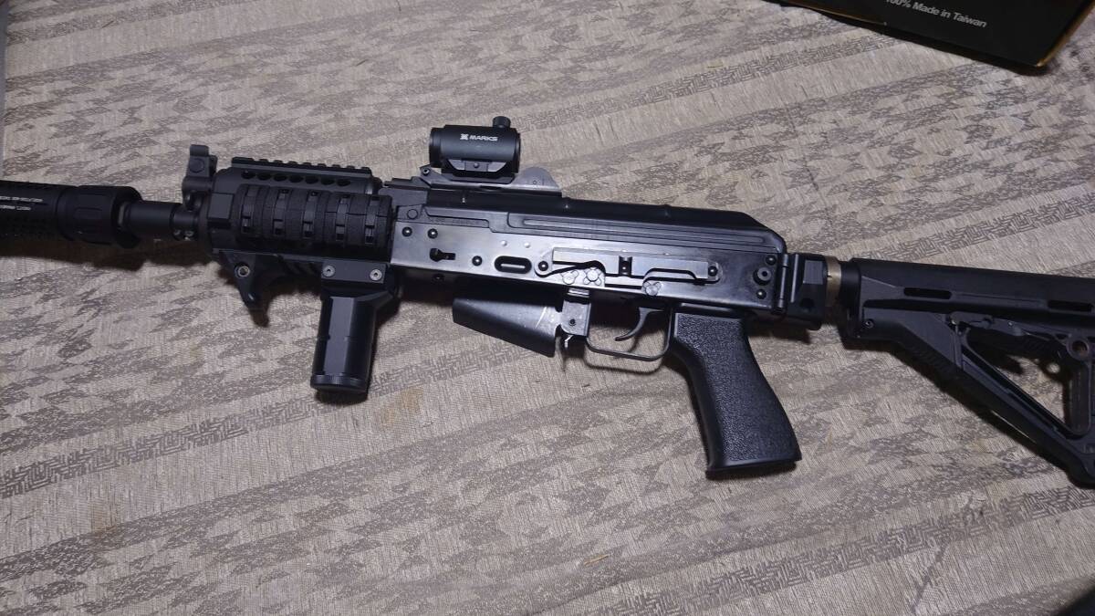 Yahoo!オークション - GHK AK74uクリンコフ カスタムパーツ付き フロン...