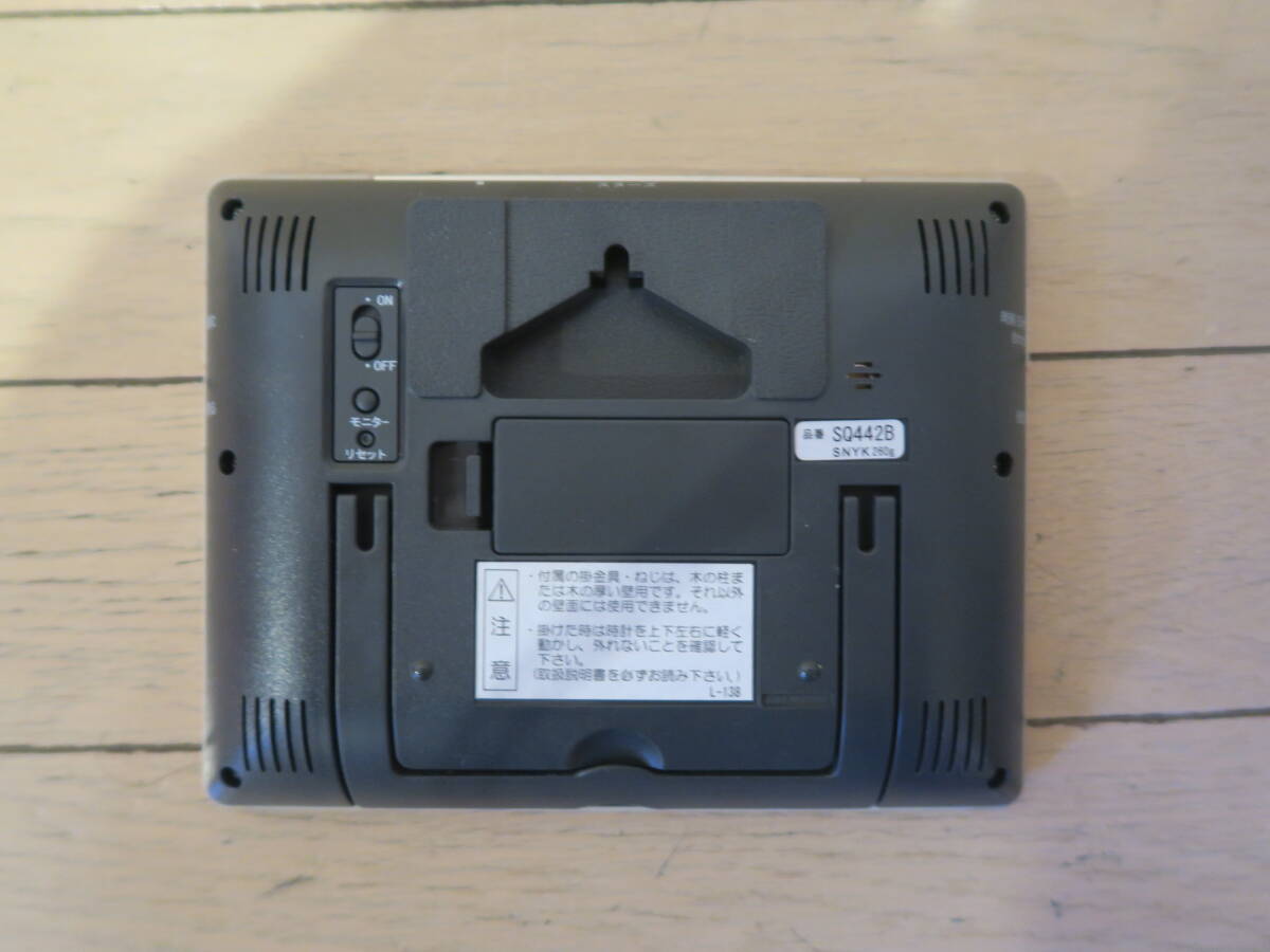 Yahoo!オークション - 送料無料 SEIKO 電波時計 置時計（壁掛け可能）