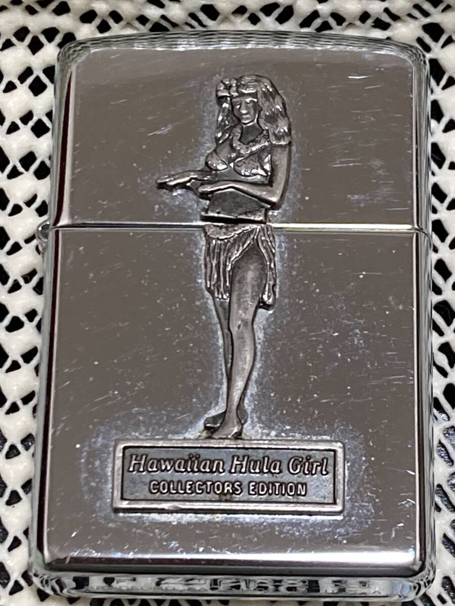 Yahoo!オークション - ZIPPO ジッポーライター Hawaiian Hula Girl COL...