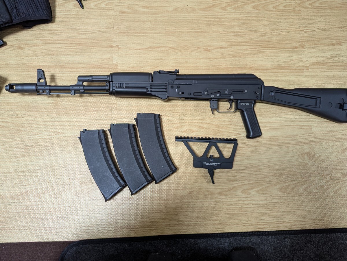 Yahoo!オークション - KSC AK74 TEG 電動ガン 中古