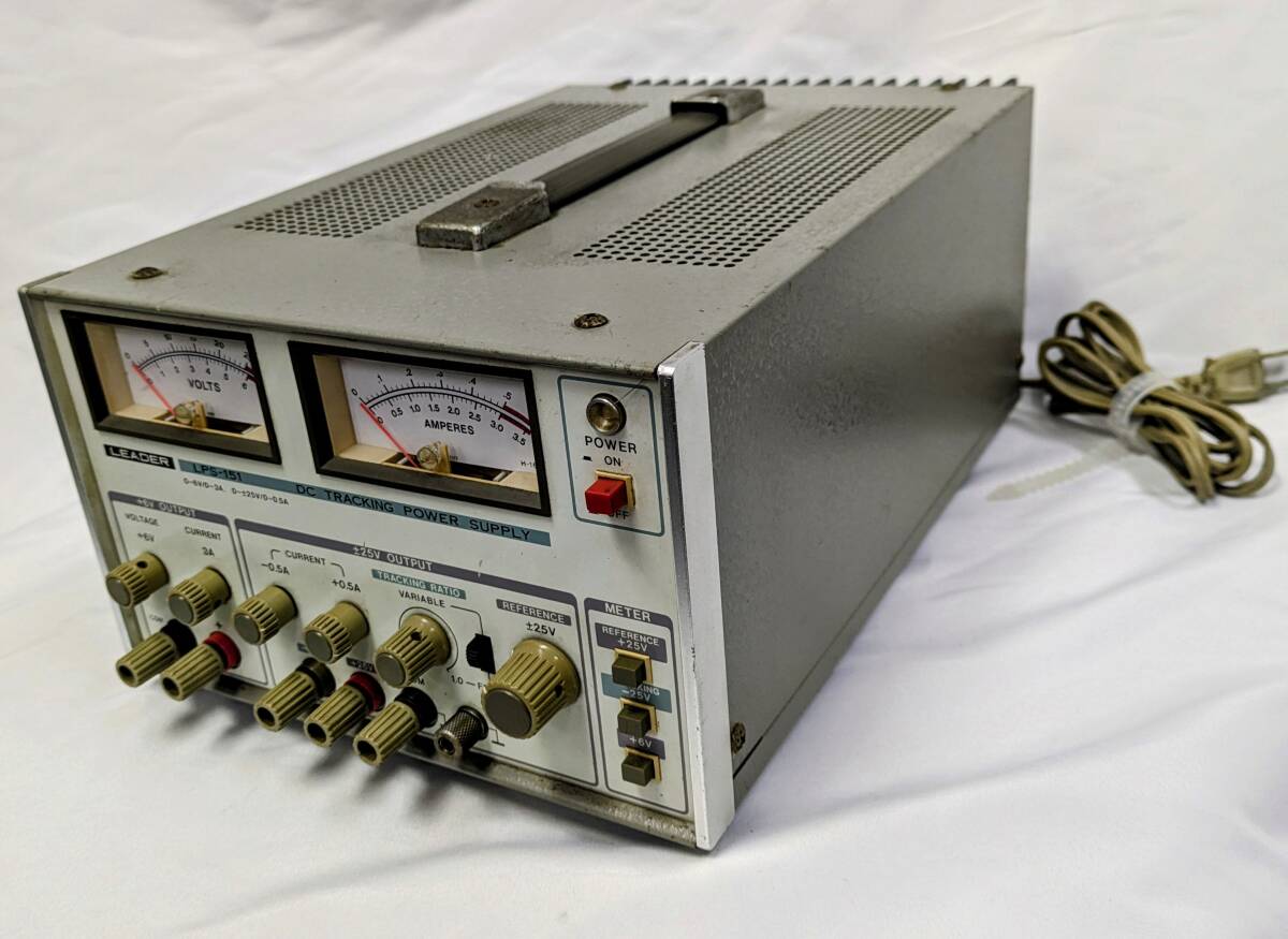 Yahoo!オークション - 【通電・電圧確認済】+6V/±25V 3A DC TRACKING ...