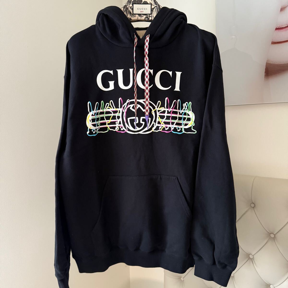 Yahoo!オークション - 23ss Gucci うさぎパーカー L