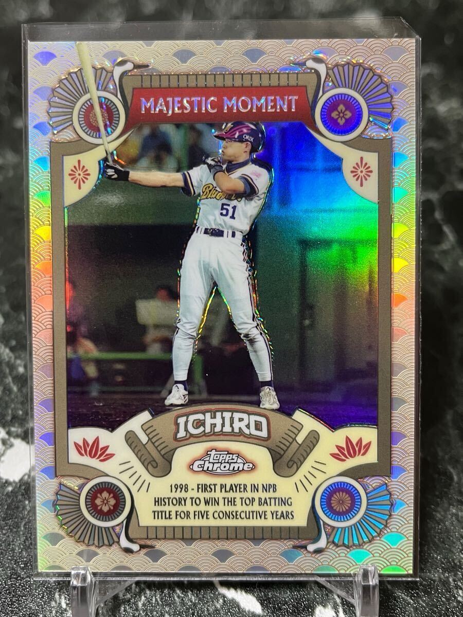 Yahoo!オークション - 2024 Topps Chrome NPB ICHIRO イチロー majesti...