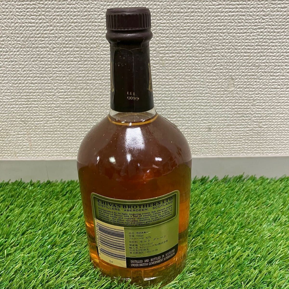 12-011 古酒 キリン シーグラムCHIVAS REGAL BLEND SCOTCH WHISKY 1801シーバスリーガル12年40度 700ml 箱無し(スコッチ)｜売買された ...