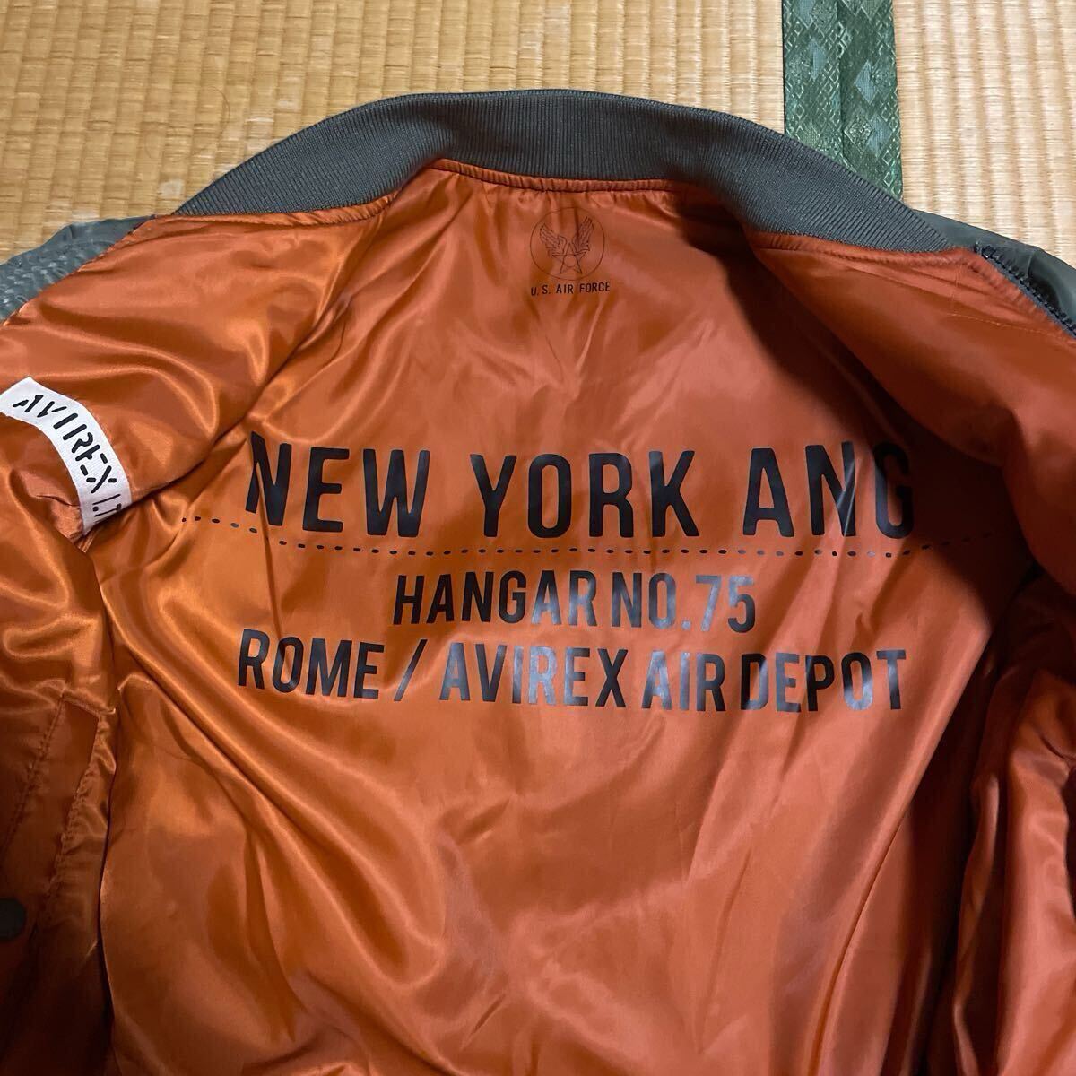 Yahoo!オークション - AVIREX MA-1 M