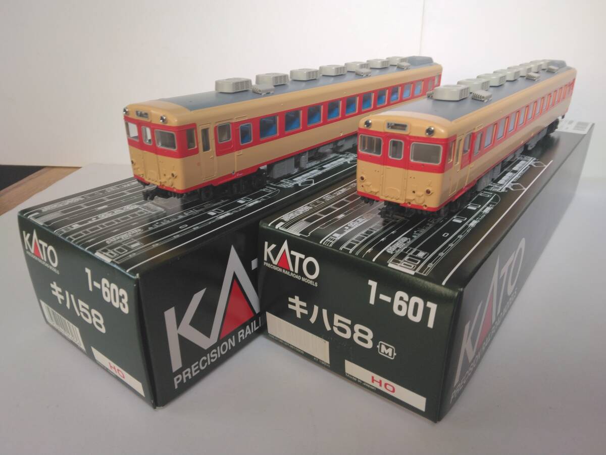 Yahoo!オークション - KATO 国鉄 急行用気動車キハ58M車T車各1両 未...