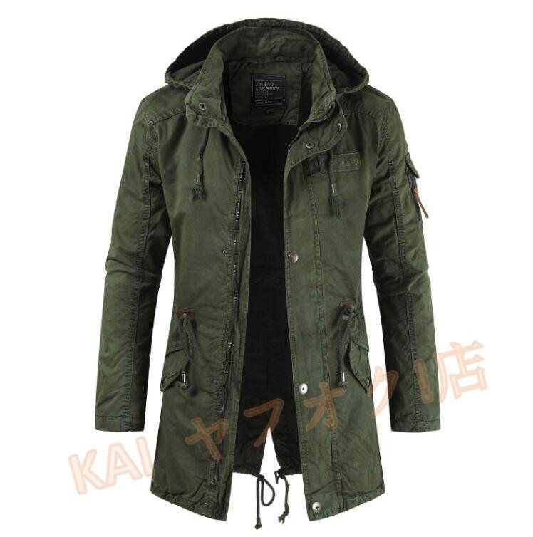 メンズ トレンチコート ロング フード付き ジャケット スプリングコート ショートコート ブルゾン アウター 春コートグリーンM~4XL(XLサイズ以上)｜売買されたオークション情報 ...