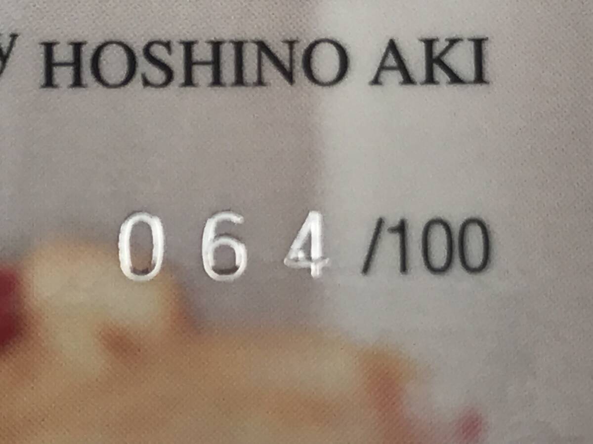 Yahoo!オークション - T/【限定 】ほしのあき SAKURADO 2006 直筆サイ...