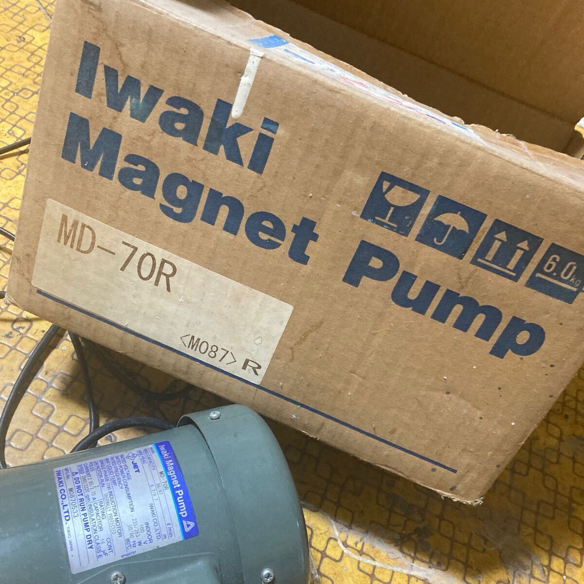 Yahoo!オークション - ジャンク品 マグネットポンプ IWAKI MD-70R
