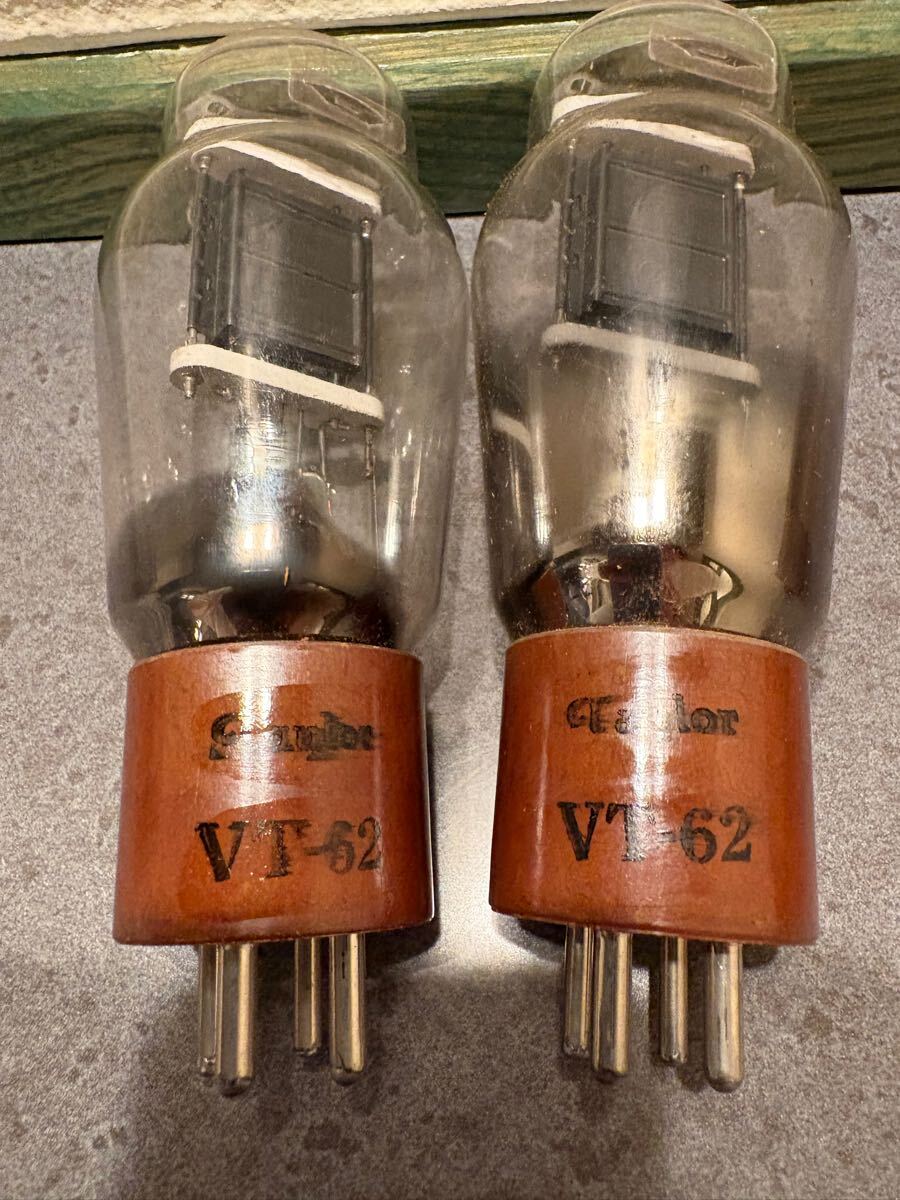 Yahoo!オークション - 真空管 TAYLOR VT-62 ペア テイラー