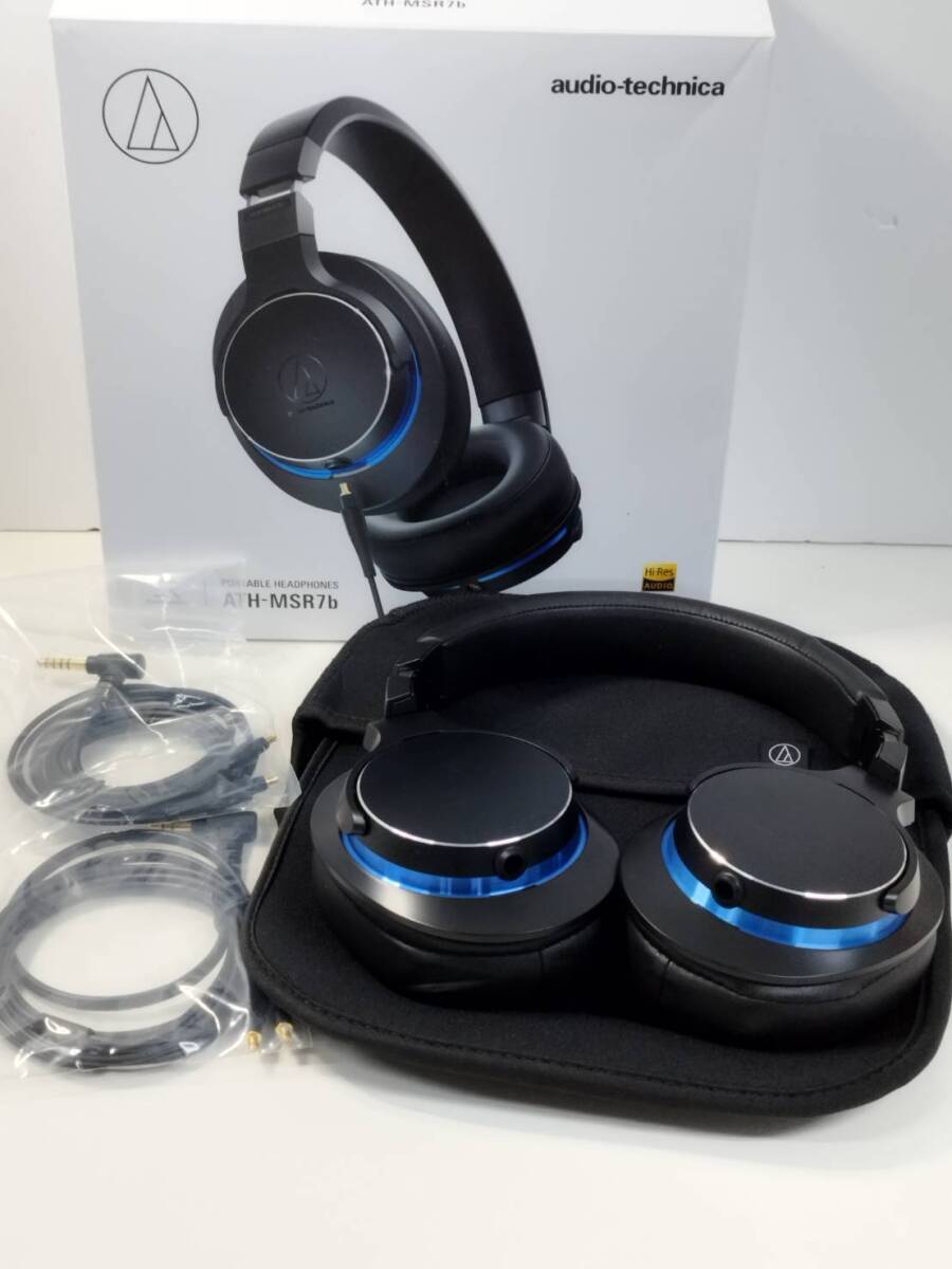 Yahoo!オークション - 【良品】audio-technica ATH-MSR7b ヘッドホン
