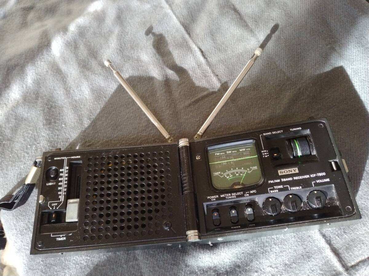 Yahoo!オークション - ラジオ SONY ICF-7800 動きます