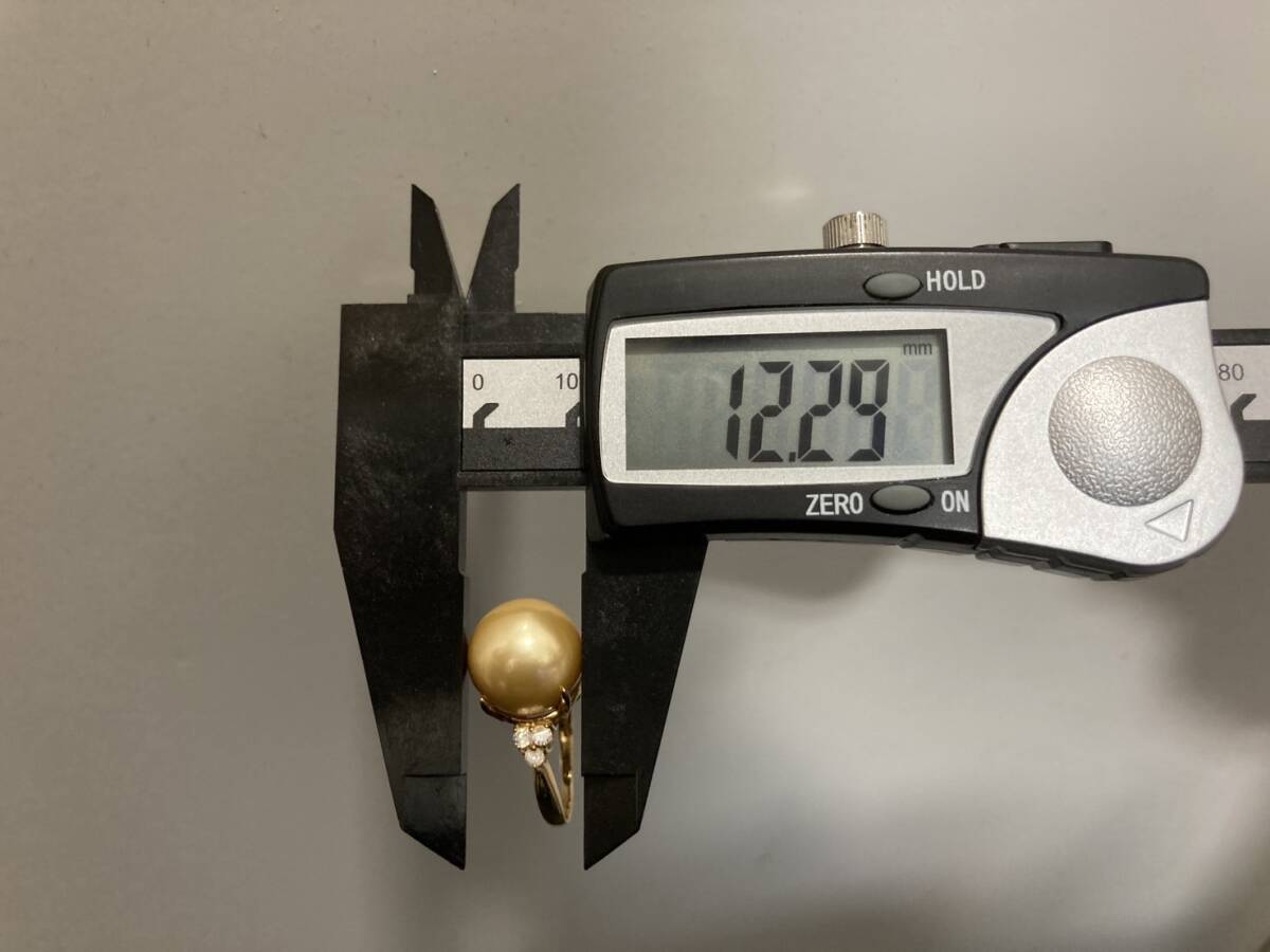 Yahoo!オークション - 27726 ゴールドパール K18 指輪 リング ジュエリ...