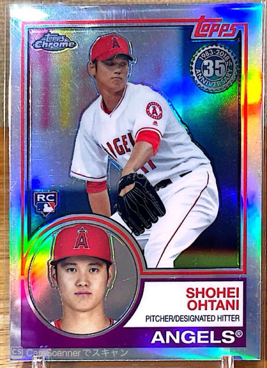 Topps Chrome 2018 大谷翔平 35th 1983 ルーキーカード Shohei Ohtani RC rookie(Topps)｜売買されたオークション情報、yahooの商品情報 ...
