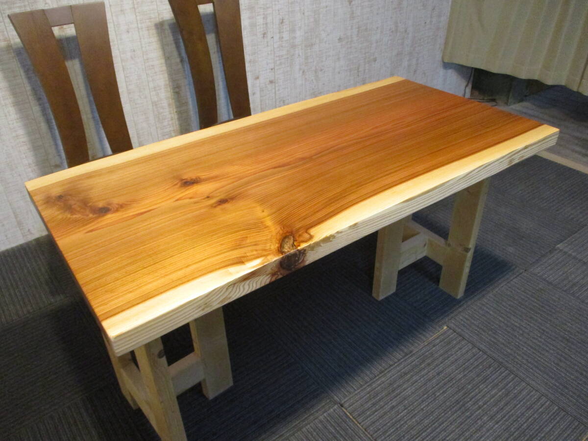 Yahoo!オークション - H026 アウトレット 杉 座卓 ローテーブル 一枚板...