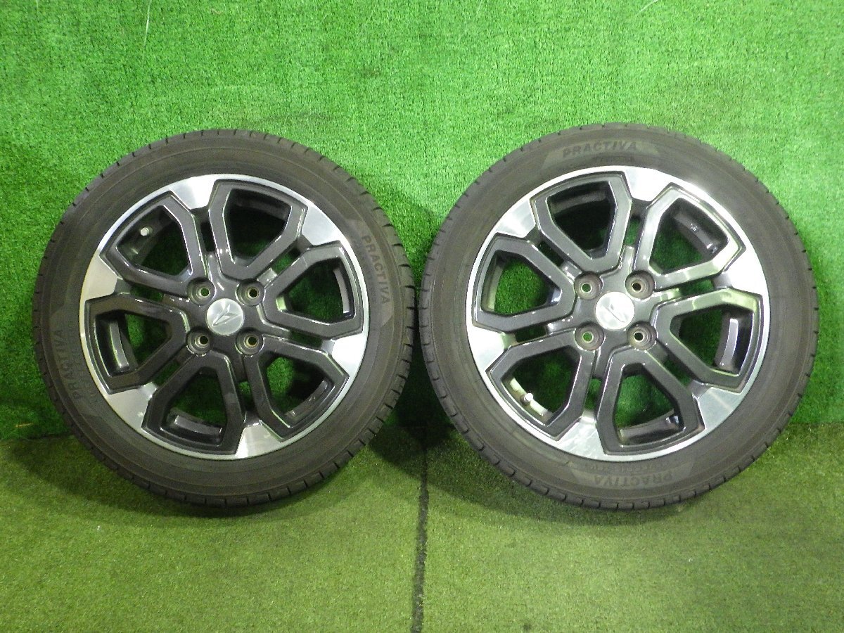 LA700S ウェイク 純正 アルミホイール タイヤ 15インチ 2本 165/55R15 4.5J PRACTIVA 23年製 L59(ラジアルタイヤ)｜売買されたオークション情報 ...