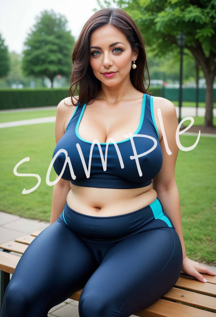 Yahoo!オークション - 【AI/美魔女・熟女】A4 高画質 巨乳 人妻 グラビ...