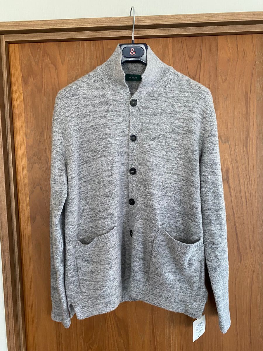 Yahoo!オークション - 新品Zanone ザノーネ ウールニット カーディガ...