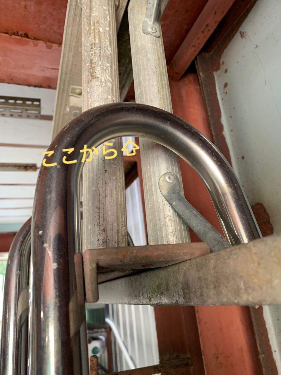 Yahoo!オークション - 引き取り限定 はしご 梯子