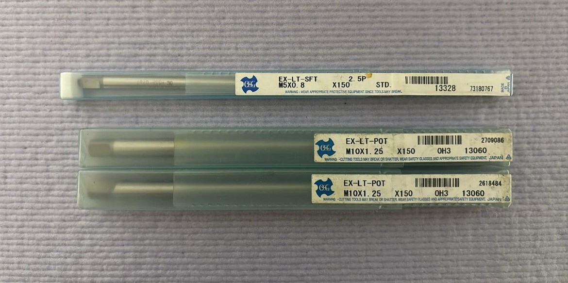 Yahoo!オークション - OSG タップ EX-LT-POT SFT M10 M6・3本セット・...
