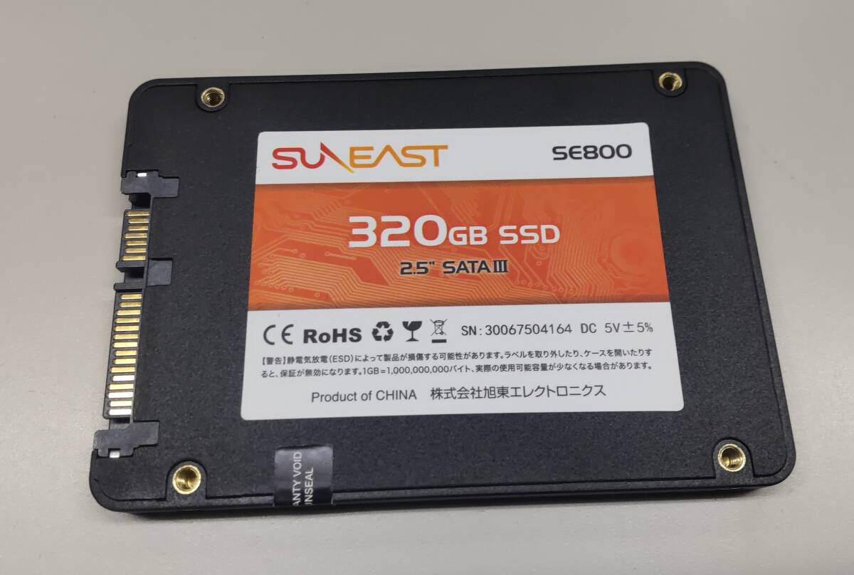 SSD SUNEAST SE800 SSD 320GB(256GB～)｜売買されたオークション情報、yahooの商品情報をアーカイブ公開 - オークファン（aucfan.com）