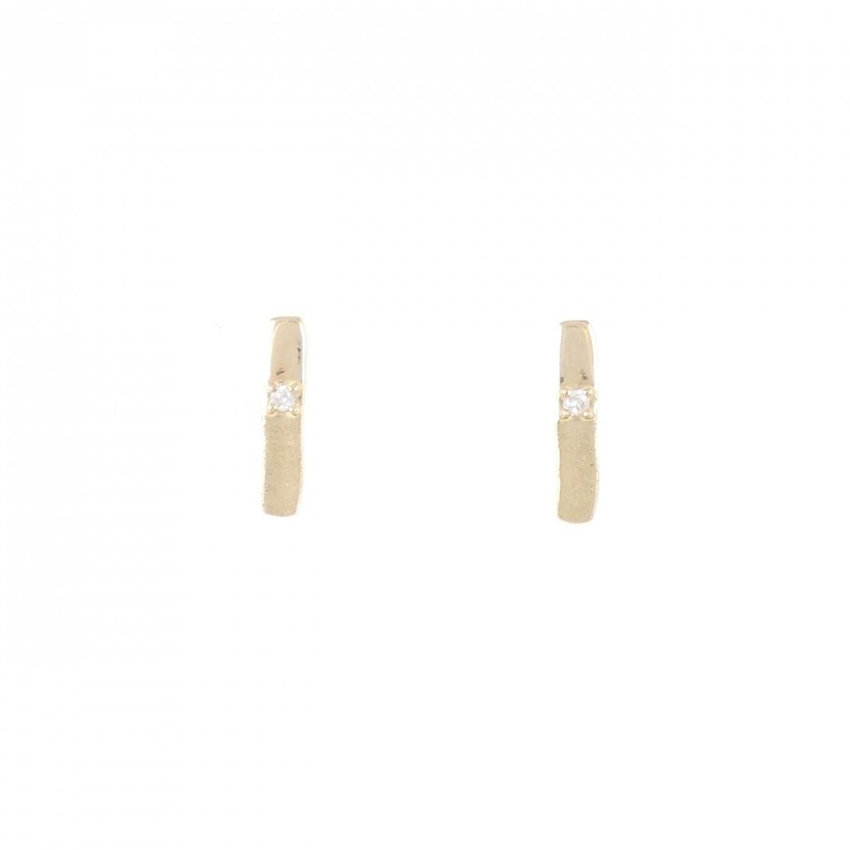 Yahoo!オークション - 【新品】K10YG ダイヤモンド ピアス 0.02CT