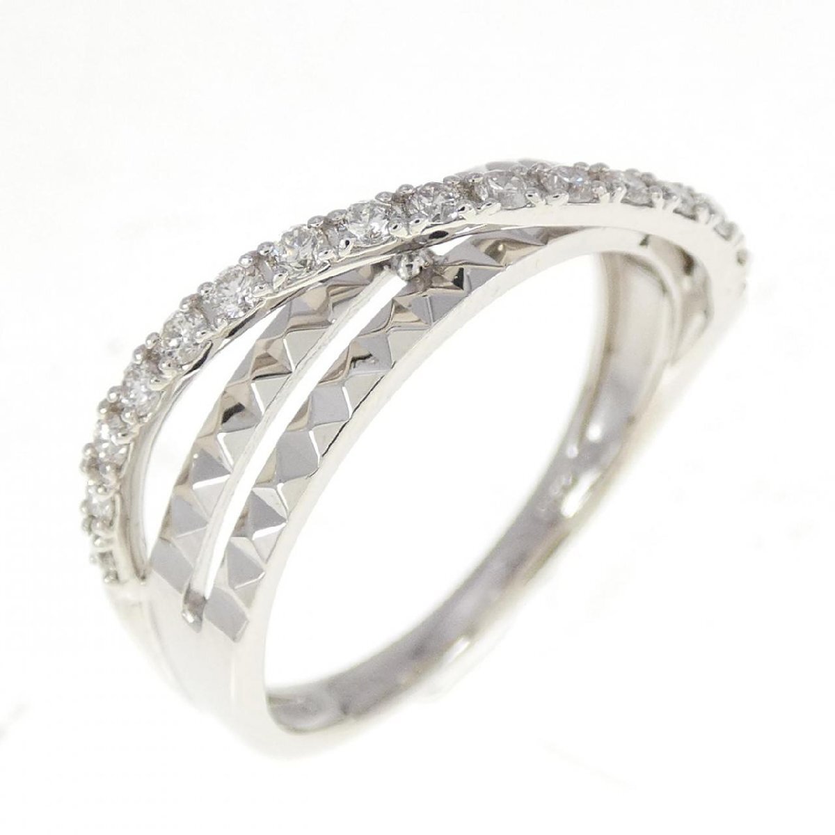 Yahoo!オークション - 【新品】PT ダイヤモンド リング 0.23CT