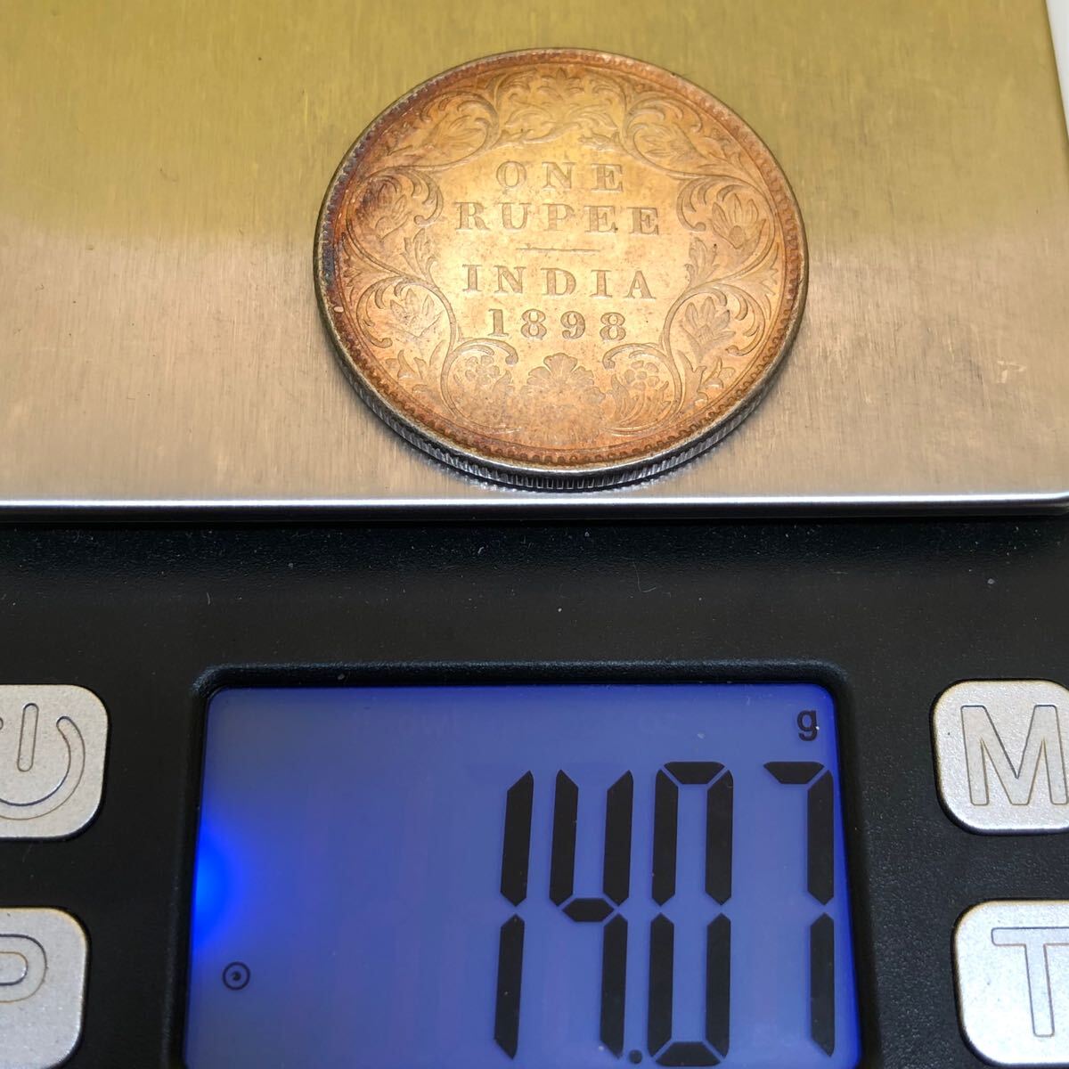 Yahoo!オークション - 銀貨 1898 英領インド ヴィクトリア 10セント 銀...