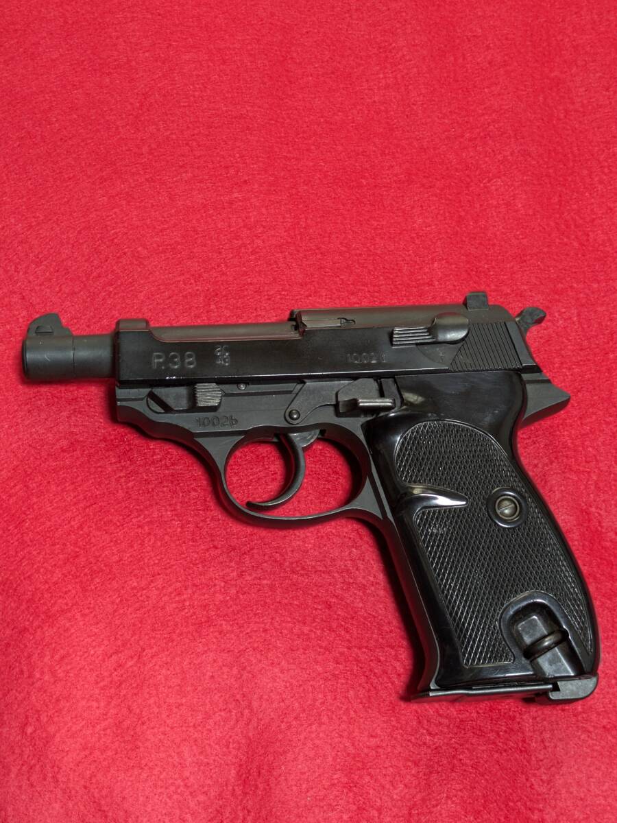 Yahoo!オークション - マルシン製 ワルサーP38 ABSモデルガン（部品取...