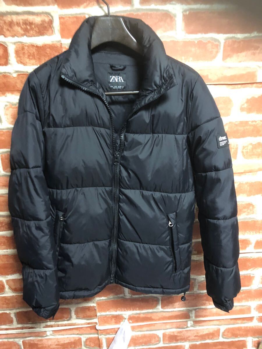 ZARA ザラ メンズダウンジャケット 黒 ブラック(男性用)｜売買されたオークション情報、yahooの商品情報をアーカイブ公開 - オークファン（aucfan.com）