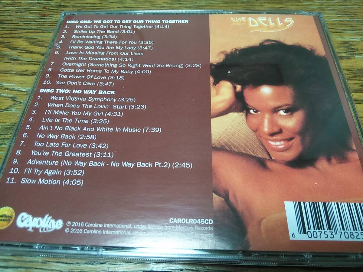 廃盤 THE DELLS WE GOT TO GET OUR THING TOGETHER 75 ＋ NO WAY BACK 76 2CD(R&B、ソウル)｜売買されたオークション情報 ...