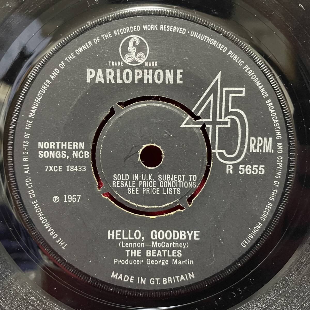 Yahoo!オークション - UKorg7”s THE BEATLES HELLO GOODBYE