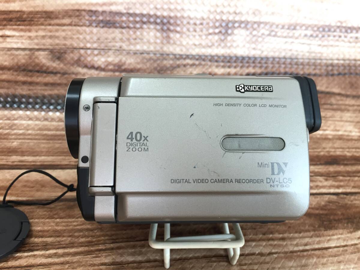 Yahoo!オークション - 撮影再生ダビングOK KYOCERA DV-LC5 液晶大画面 ...