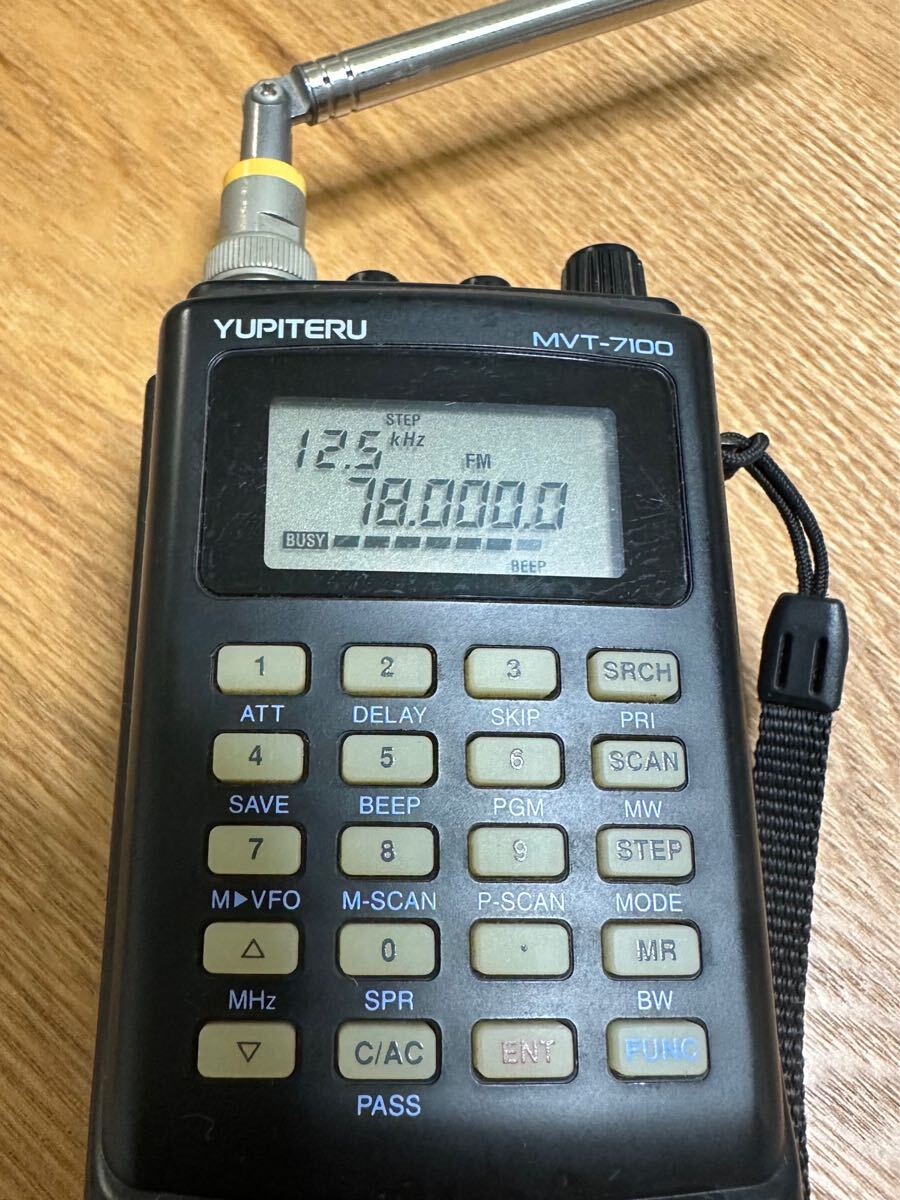 Yahoo!オークション - YUPITERU MVT-7100 マルチバンドレシーバー