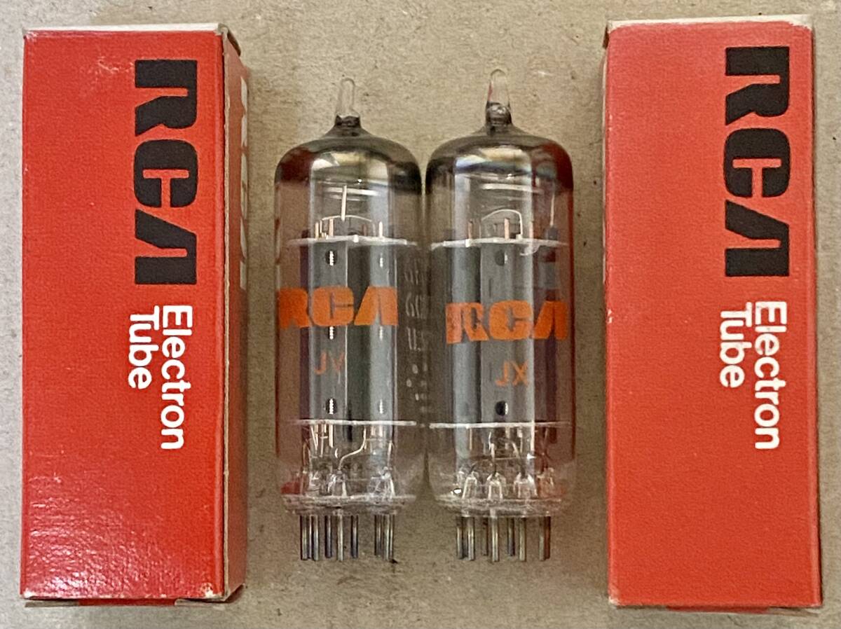 Yahoo!オークション - NEW21218 RCA 6FQ7/6CG7 新品元箱入2本セット