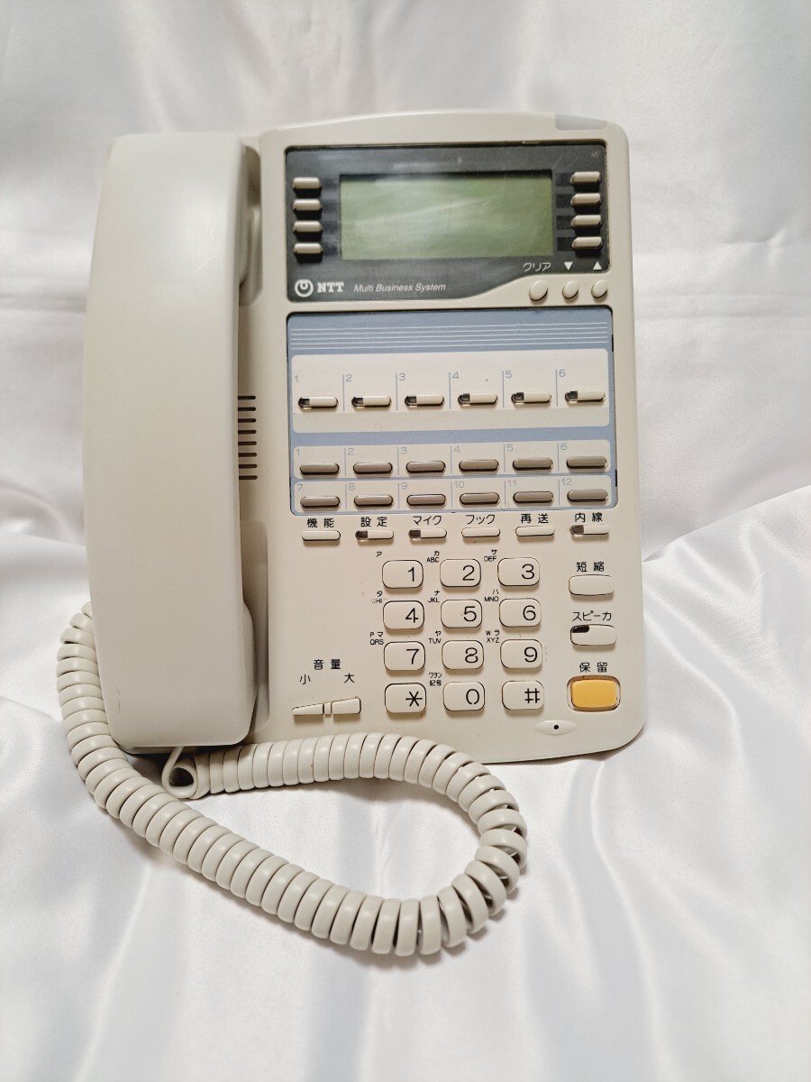 Yahoo!オークション - NTT MBS-6LSTEL-(1) 6外線スター標準電話機 No.8...