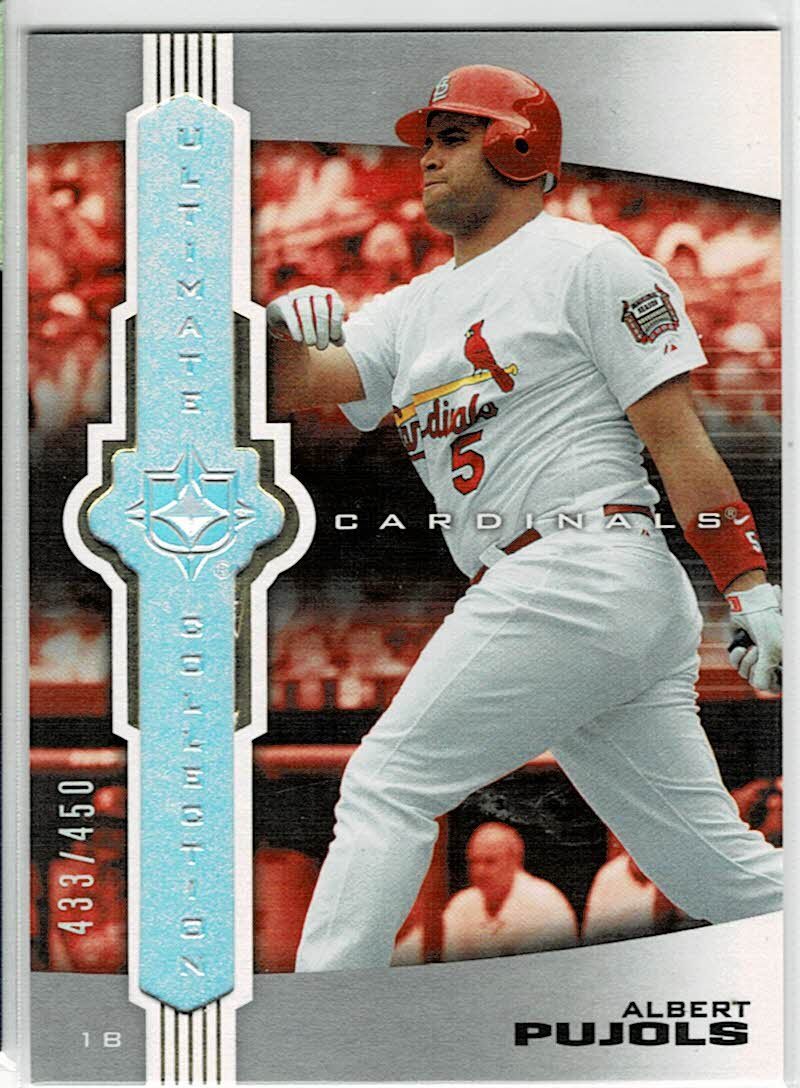 Yahoo!オークション - 2007 UD Ultimate Collection Albert Pujols /45...
